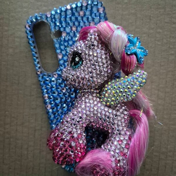 Bling and Sparkly AB White OFFICE / DESK Phone to Ensure a Good ...