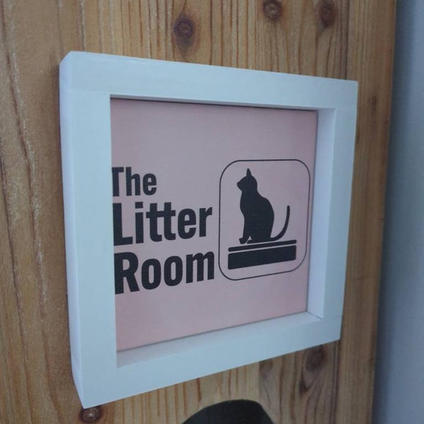 The Litter Room — Funny Cat Office Sign, Perfect Gifts for Pet & Pet ...