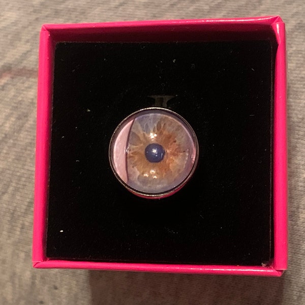 Human Eye Ring Eye Jewellery Girlfriend Gift Human Eye Jewelry Eye Ring ...