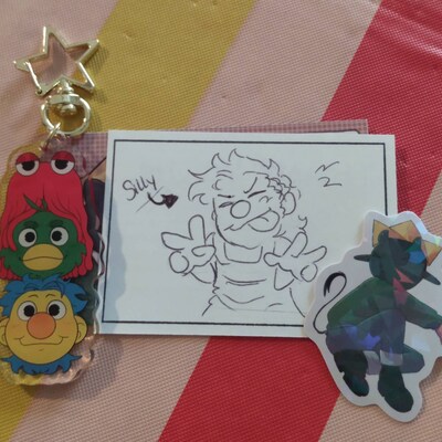 DSMP Benchtrio Acrylic Keychain Charms - Etsy