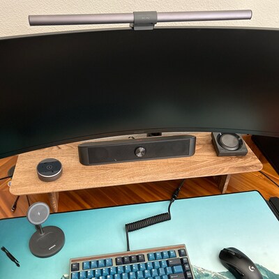 Laptop Stand Wood, Laptop Riser for Desk - Etsy