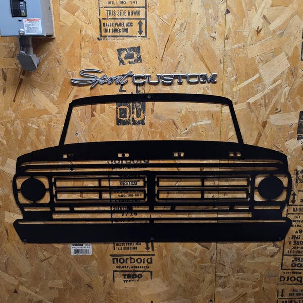 SVG Ford F100 1972 Pickup Truck Silhouette Cut Files Designs, Clip Art ...