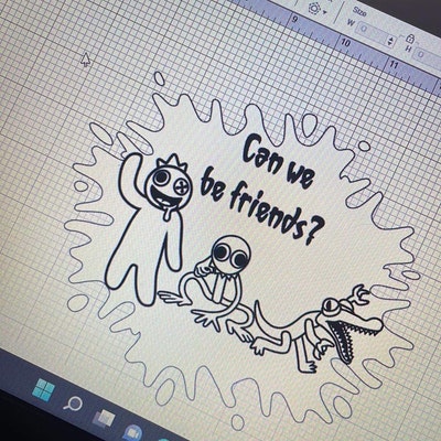 Bundle Rainbow Friends SVG, Rainbow Friends SVG, Rainbow Friends Png ...