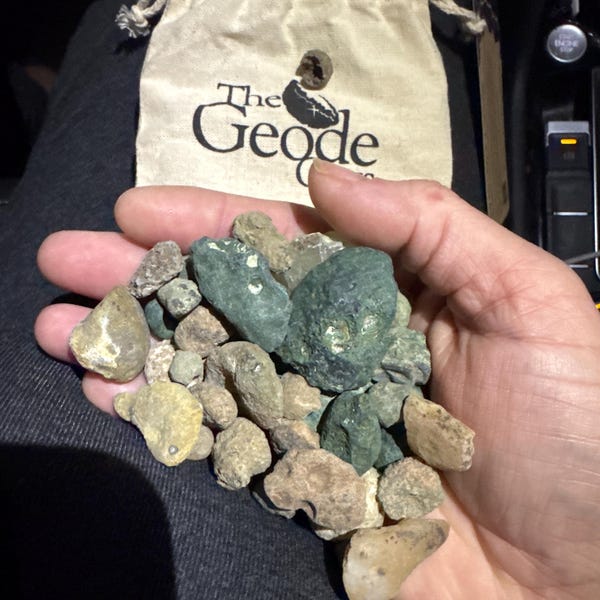 Bag of Tabasco Geodes Unopened (whole Geode) VERY SMALL GEODES - Etsy