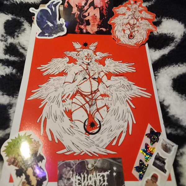 Cryptid Stickers - Etsy