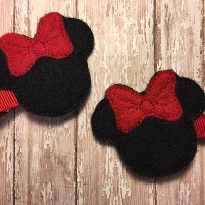 Mr Mouse Mom Mickey Head SNAP TAB Design Sale Ears Embroidery Machine ...