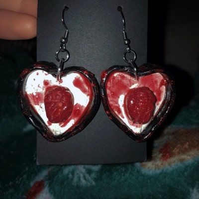 Halloween Candy Corn Bat Earrings - Etsy