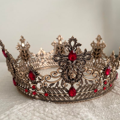 Queen Crown, Gold Princess Tiaras and Crowns Wedding Tiara and Crown ...