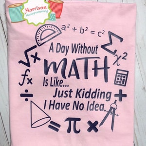 SVG Math Subject School Monogram Frame Cutting File DXF, AI Commercial ...