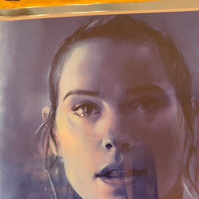 Rey Skywalker, Reylo Moment, Daisy Ridley 11x17 Art Print - Etsy