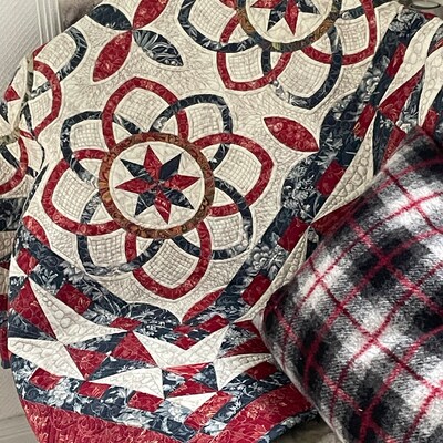 Charm Pack Dresden Plate Table Runner Pattern - Etsy