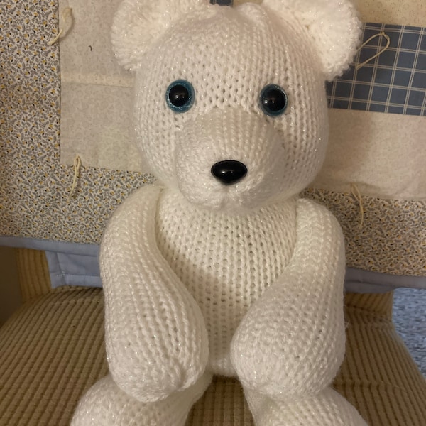 Teddy Bear Circular Knitting Machine PDF PATTERN ONLY Addi Sentro ...