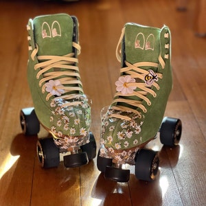Flowers Lace Chain Roller Skate Accessories Sold in Singles - Etsy