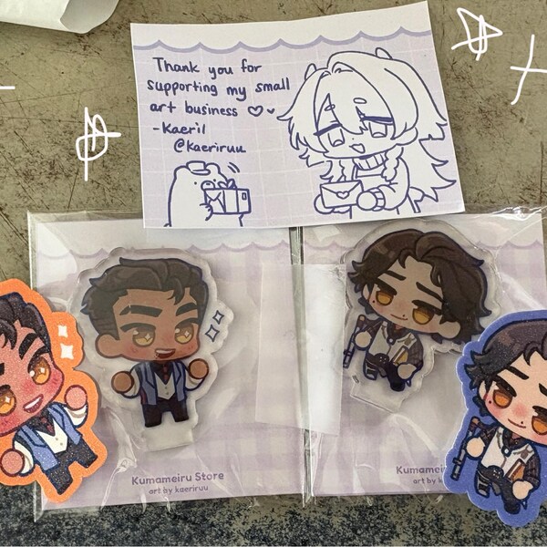 ALNST - Mizi Sua Hyuna Ivan Till Luka Mini Charm Standee - Etsy