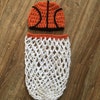 PATTERN ONLY Crochet Baby Basketball Net Cocoon Photography Photo Prop ...
