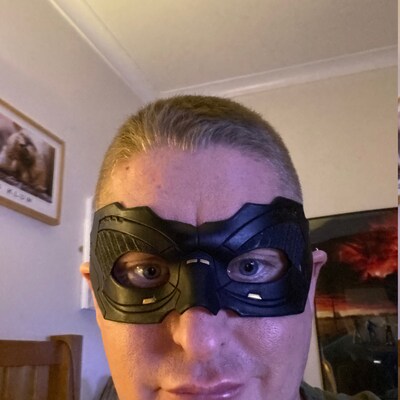 Made to Order: Leather Super Hero Villain Cosplay Mask - Etsy