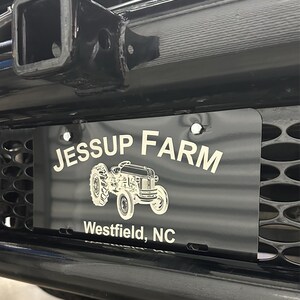 American Flag Laser Engraved License Plate, Laser Engraved License ...