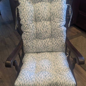 Wingback Rocker Replacement Cushions / Canadian Rocker Cushions ...