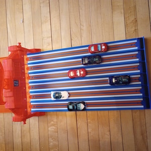 Toy Car Starting Gate 24 or 6 Lane Options - Etsy