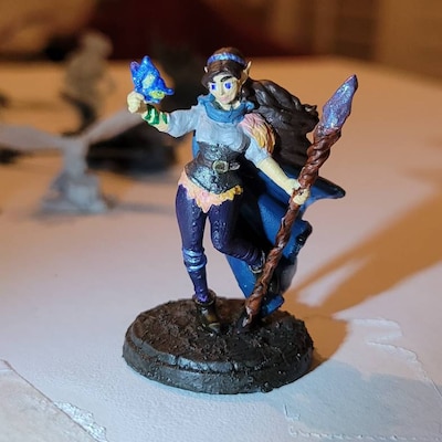 Drow Elf Figher Hanza Mythreal Games - Etsy