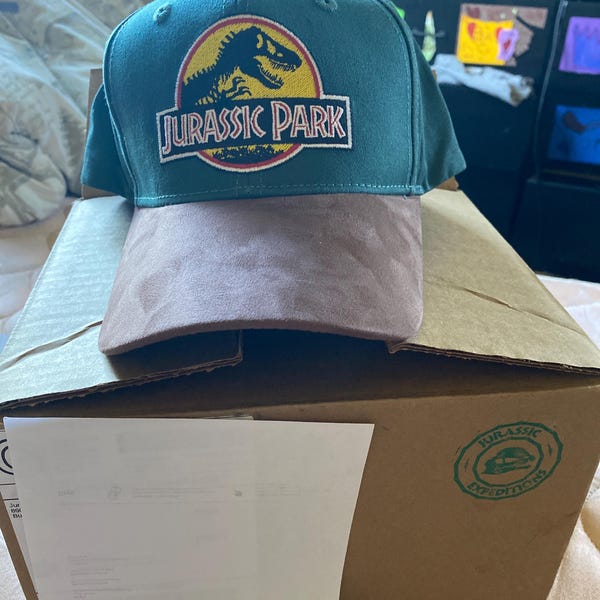 Jurassic Park Cap - Etsy