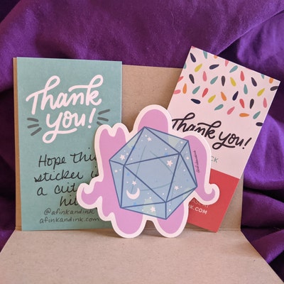 D20 Dungeons and Dragons Magic Vinyl Die-cut Stickers - Etsy