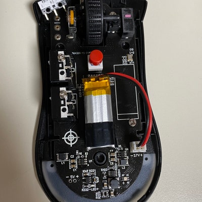 Customized Logitech G305 PCB Changing Wired Mouse to Wireless High ...