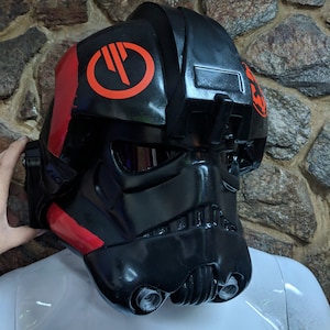 Tie Fighter Pilot Inferno Sqadron Helmet Lense Starwars | Etsy