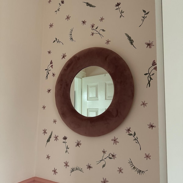 Wildflower Nursery Wall Sticker Kids Room Flower Wall Stickers Nursery ...