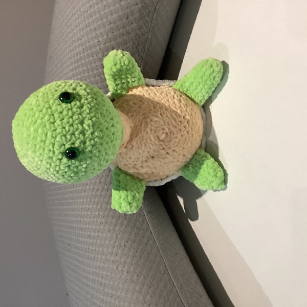 NO-SEW Turtle Plush Crochet PATTERN - Etsy