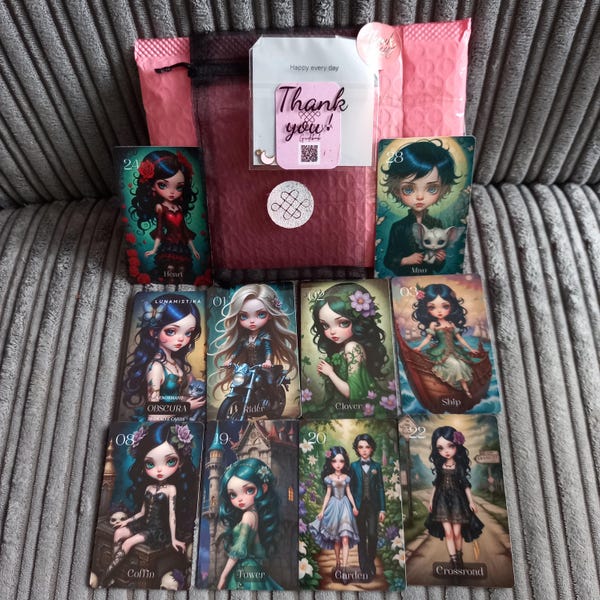 Origami Lenormand - Oracle of 36 Cards Inspired by the Ancestral ...