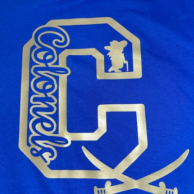 Colonels Svg, School Pride Svg, Letter C Cut File, School Spirit Svg ...