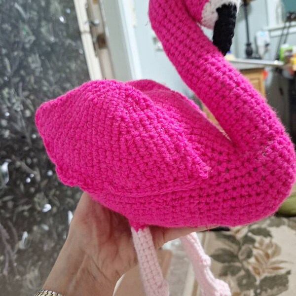 Flamingo Crochet Pattern, Easy to Follow Flamingo Amigurumi Pattern ...