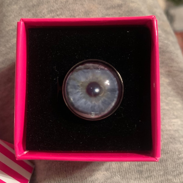 Human Eye Ring Eye Jewellery Girlfriend Gift Human Eye Jewelry Eye Ring ...