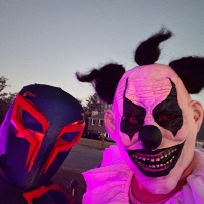 Scary Halloween Mask Gory Killer Zombie Bloody Girl Woman Adult Costume ...