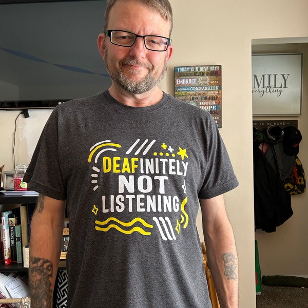 ASL Gifts, Deaf Awareness Shirt, ASL Graphic Tees, Deaf Community, ASL ...