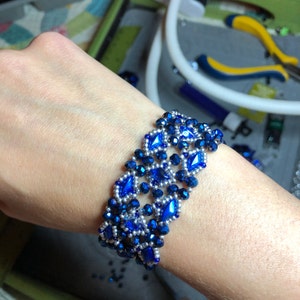 Labyrinth Bracelet Beaded Pattern Tutorial by Deb Roberti digital ...