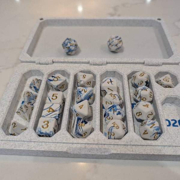 Porcelain Dice Set (made to Order) - Etsy