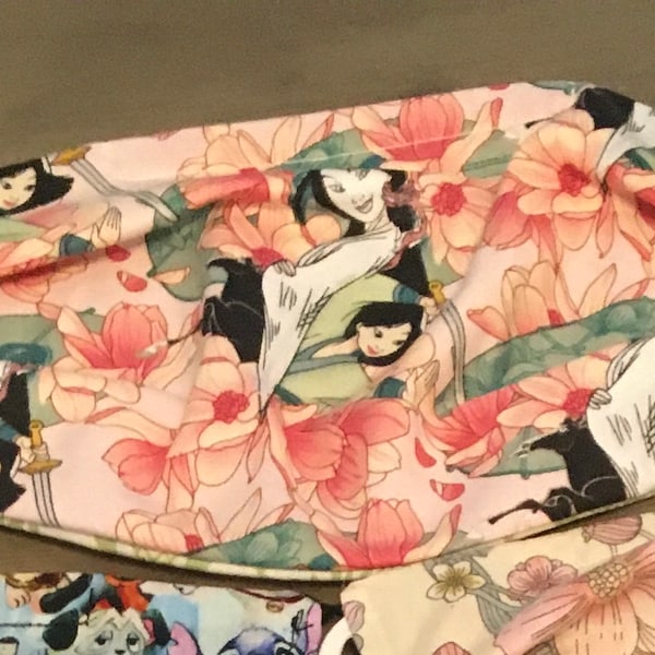 Disney Mulan Cotton Fabric by the Yard or 1/2 Yard or Fat Quarter - Etsy