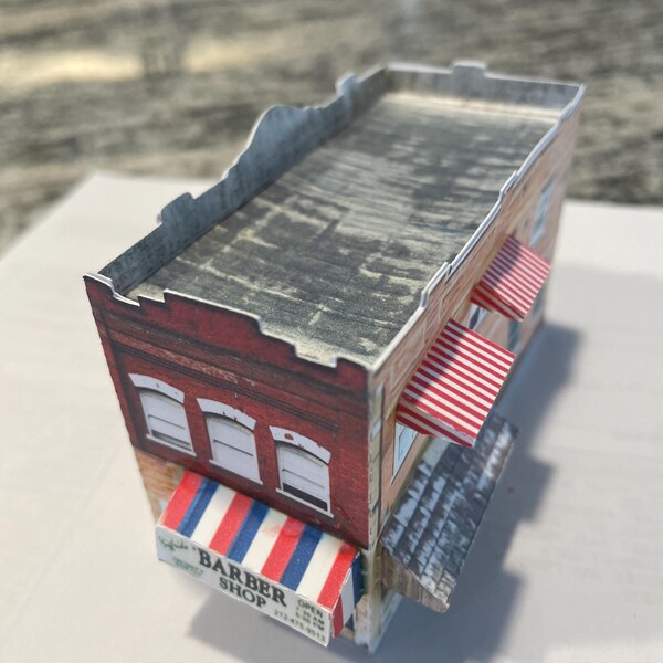 Miniature Paper Model Vehicle - School Bus - Cardstock Kit - Pre Cut ...