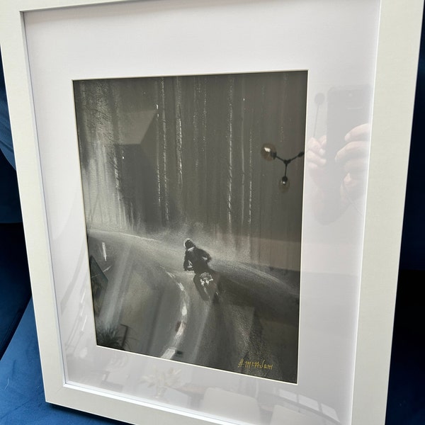 The Audience. Original Signed Art by Andrew Mcadam. Unframed, Size A3 ...