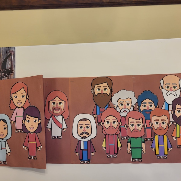 Bible Characters Clip Art 3 - Bible Based - Bible Characters - SVG ...