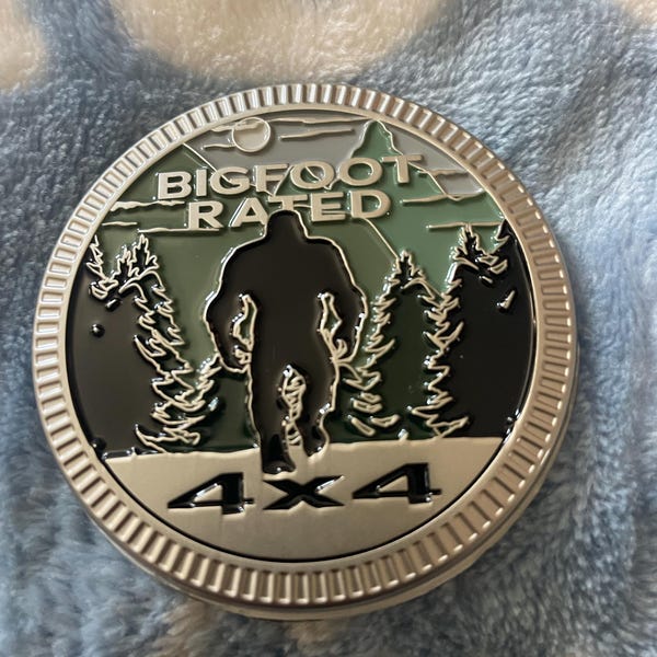 Bigfoot Rated | Metal Badge - Etsy