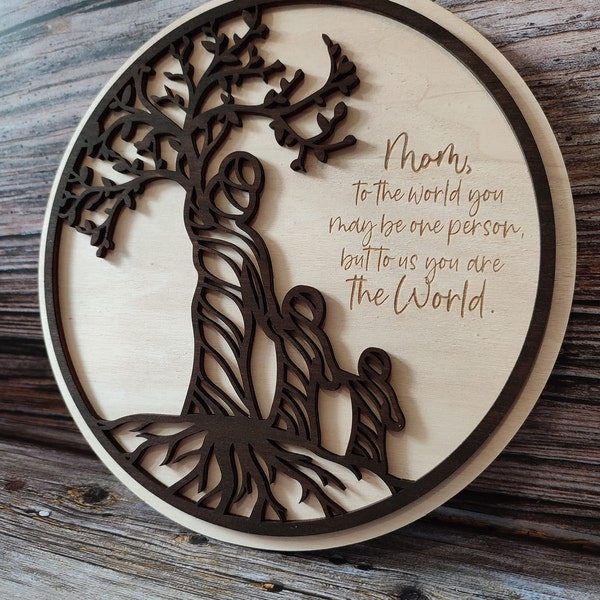 Laser Cut File, Glowforge, Mother's Day SVG, Mom Svg, Mum Svg, Layered ...