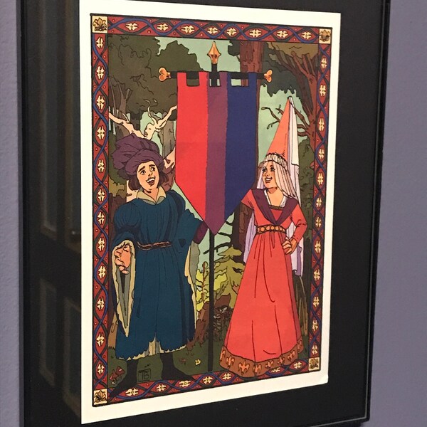 Medieval Pride Flag A5 Prints - Etsy UK