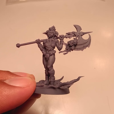 Gaby, the Goblinoid Queen W/ Pin-up Option Bite the Bullet: Goblins Vol.02 28mm 32mm 35mm 40mm ...