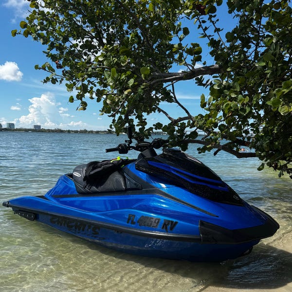 Watercraft Registration Number (pair) | Jetski Registration Sticker ...