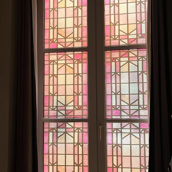 Tree of Life Privacy Windows Film Stained Glass Window Stickers Static ...