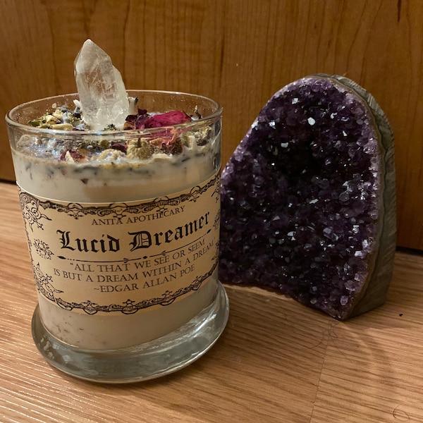 ORIGINAL Lucid Dreamer Candle ~ Dream Spell, Dreams, Dream Magick ...