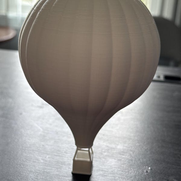 Miniature HO 1/87 Scale Hot Air Balloon Paintable and Hangable - Etsy